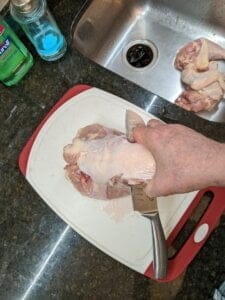 How To CUT UP A FULL CHICKEN