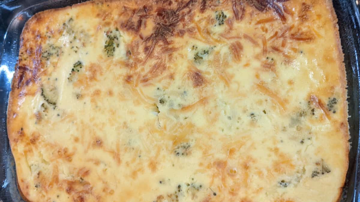 CHICKEN BROCCOLI QUICHE