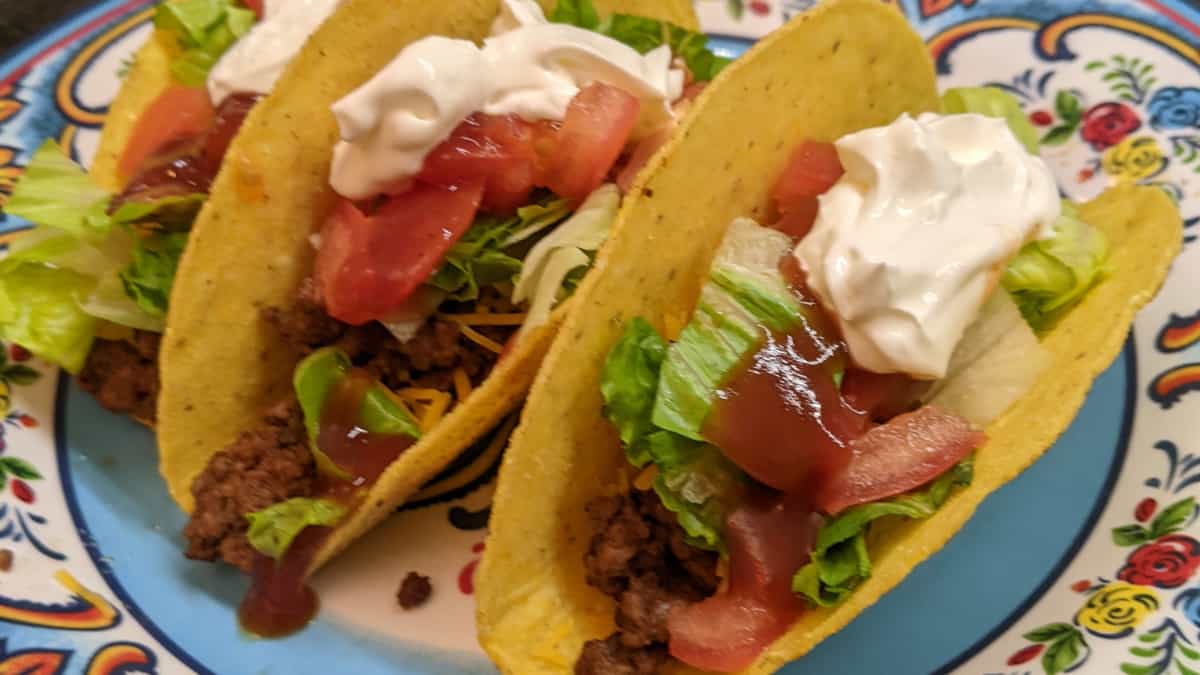 TACOS Recipe with Ground Beef: Ready in 20 Minutes