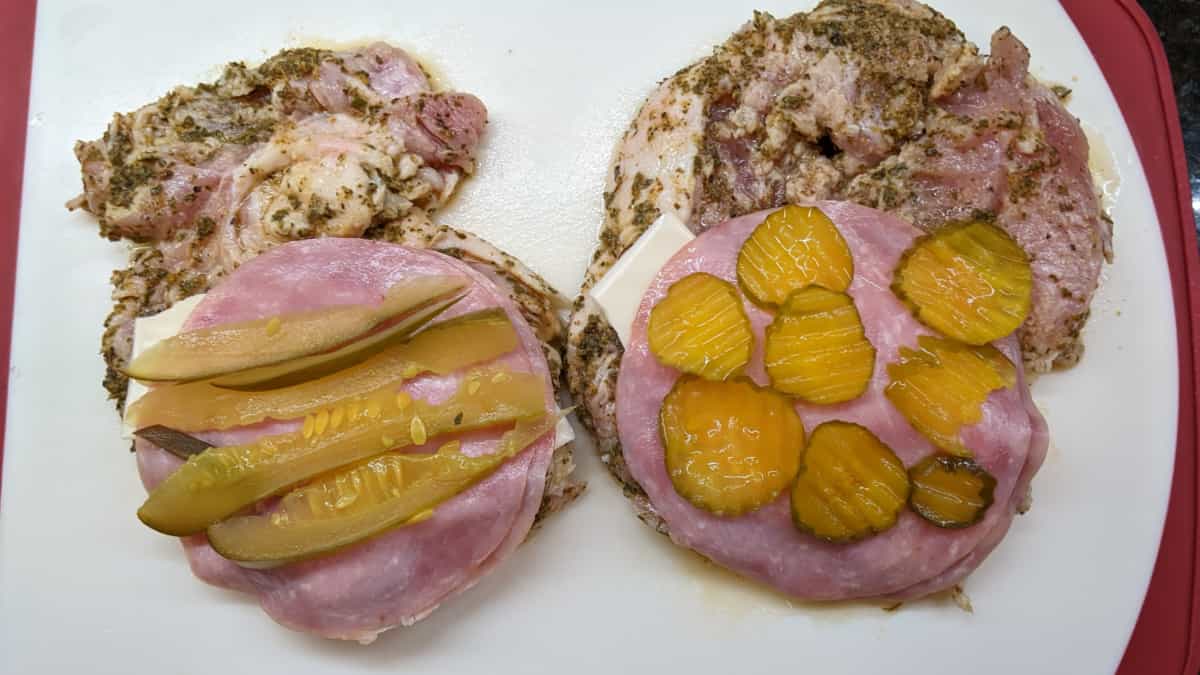 True Original Classic Pan Fried Cuban Stuffed Pork Chops