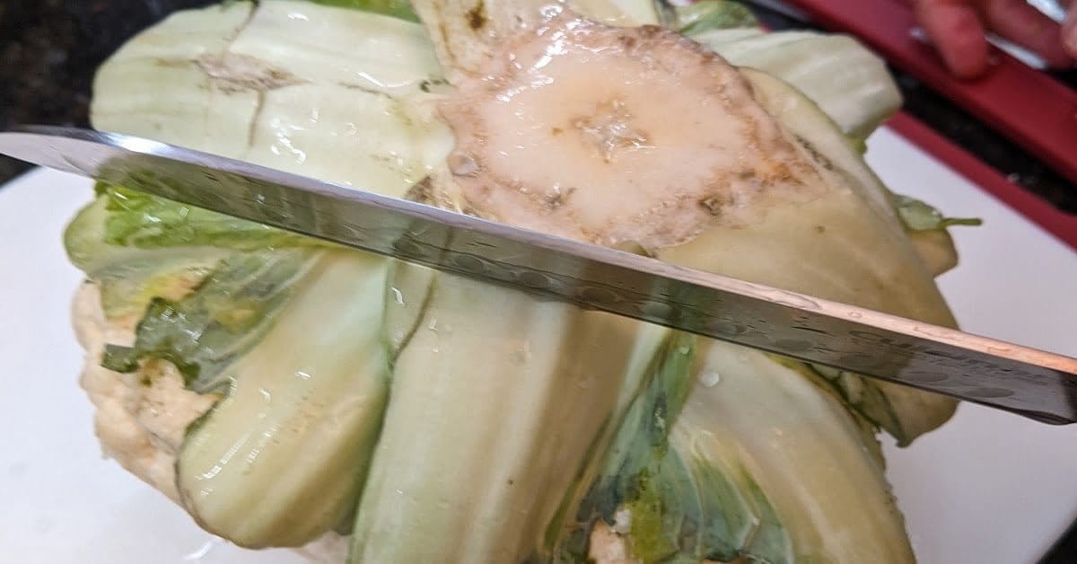 How To CUT CAULIFLOWER Into Florets