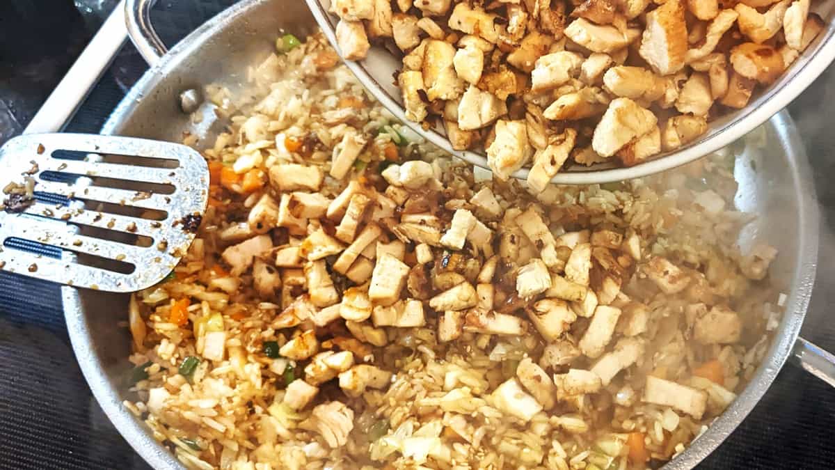 Asian Chicken and Rice Casserole