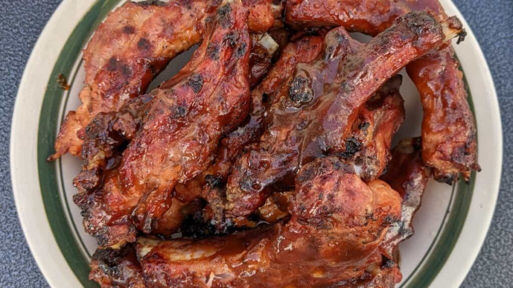 SOUTHERN RIBS on the Charcoal Grill