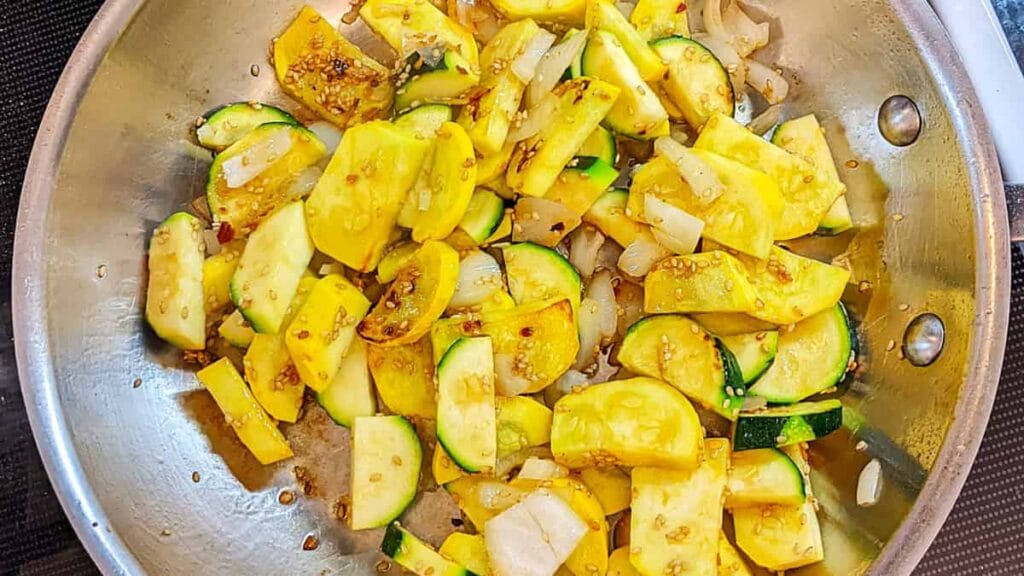 Stir Fry ZUCCHINI AND YELLOW SQUASH